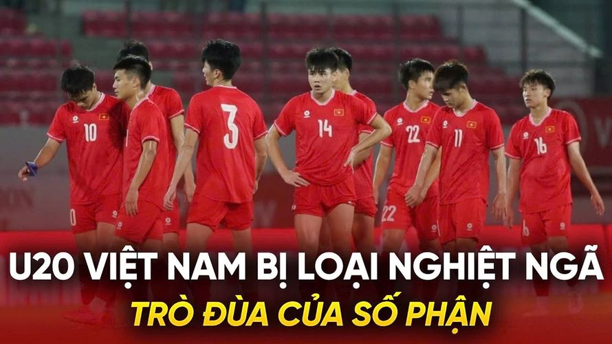 U20 Việt Nam bị loại nghiệt ngã - Trò đùa của số phận | MyTV